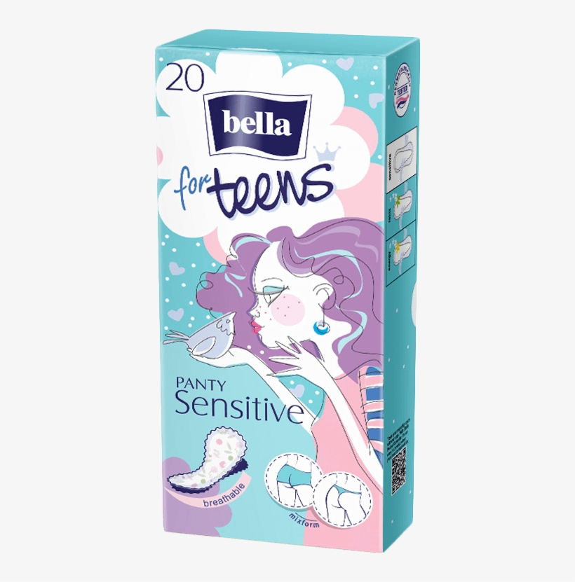 Bella For Teens Sensitive Pantyliners - Ежедневные Прокладки Белла Тинс ...