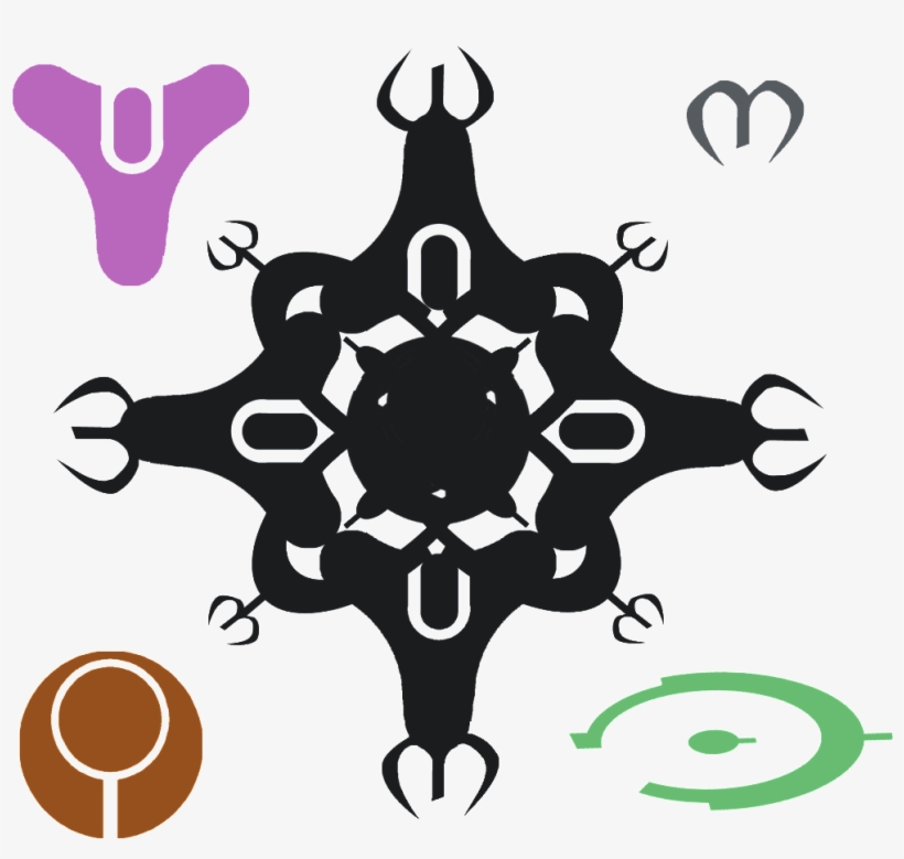 The Ark, Shown Logos - Marathon Halo Destiny Transparent PNG - 1024x943 ...