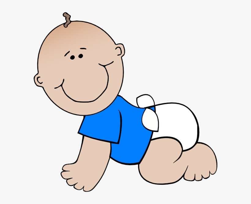 Clip Art At Clker - Baby Boy Clip Art Transparent PNG - 600x588 - Free ...
