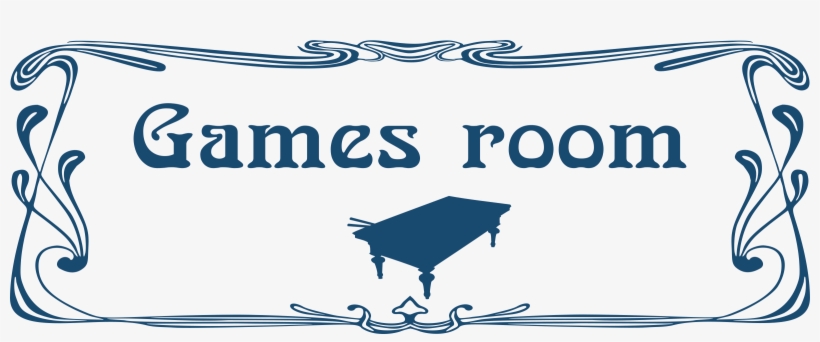 Other Popular Clip Arts - Games Room Sign Transparent PNG - 2400x884 ...