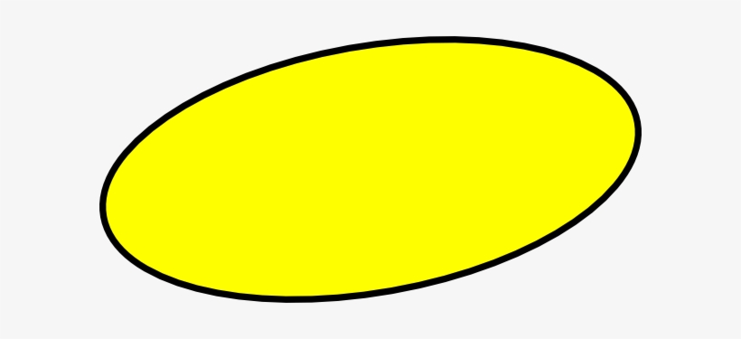 Yellow Oval Clipart Transparent PNG - 600x295 - Free Download on NicePNG