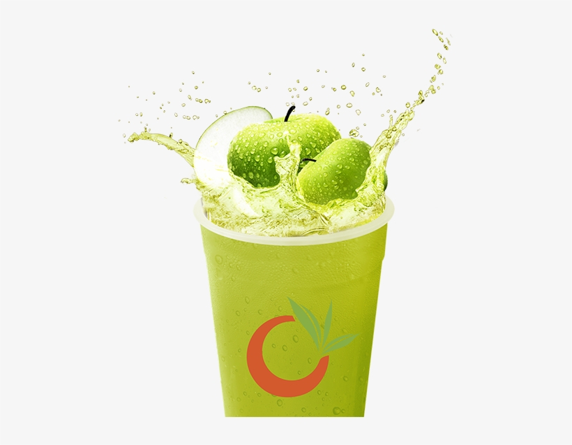 Apple Green Tea - Green Apple Tea Png Transparent PNG - 516x572 - Free ...