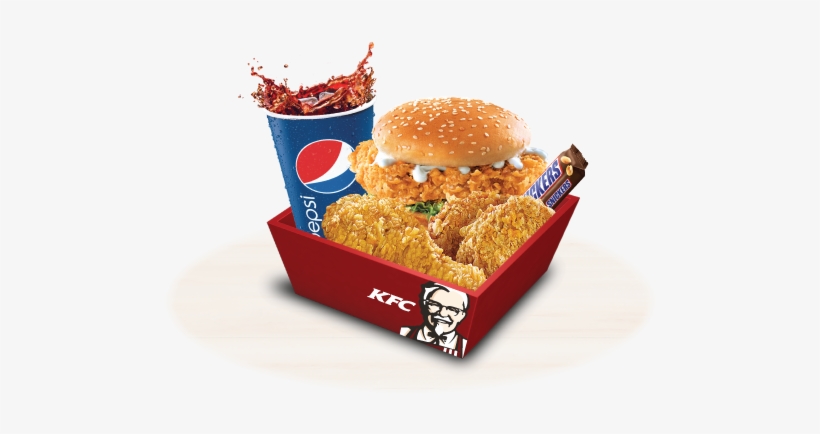 5 In 1 Zinger Meal - Kfc Transparent PNG - 510x510 - Free Download on ...