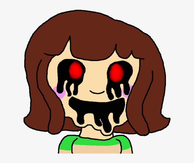 Chara S Face By Themarrionettdraws On Deviantart - Drawing Transparent ...