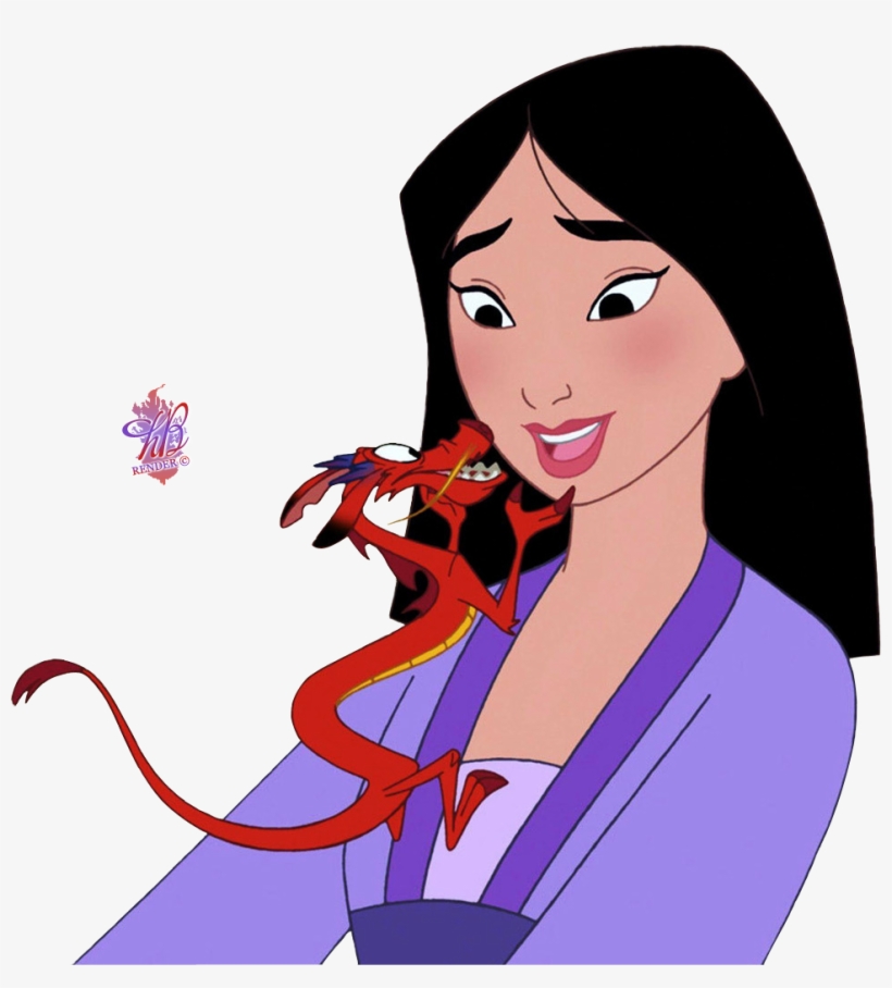 Fa Mulan Png Background Image - Mulan And The Dragon Transparent PNG ...
