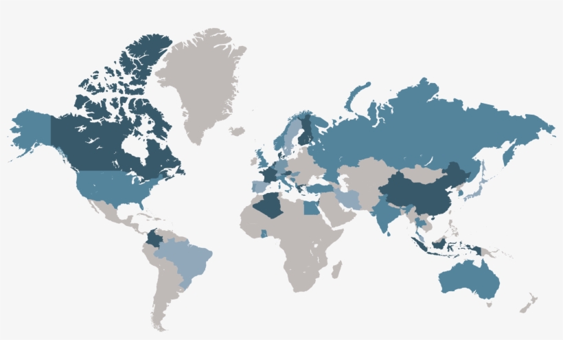 Image - World Map Borders Vector Transparent PNG - 2000x1140 - Free ...