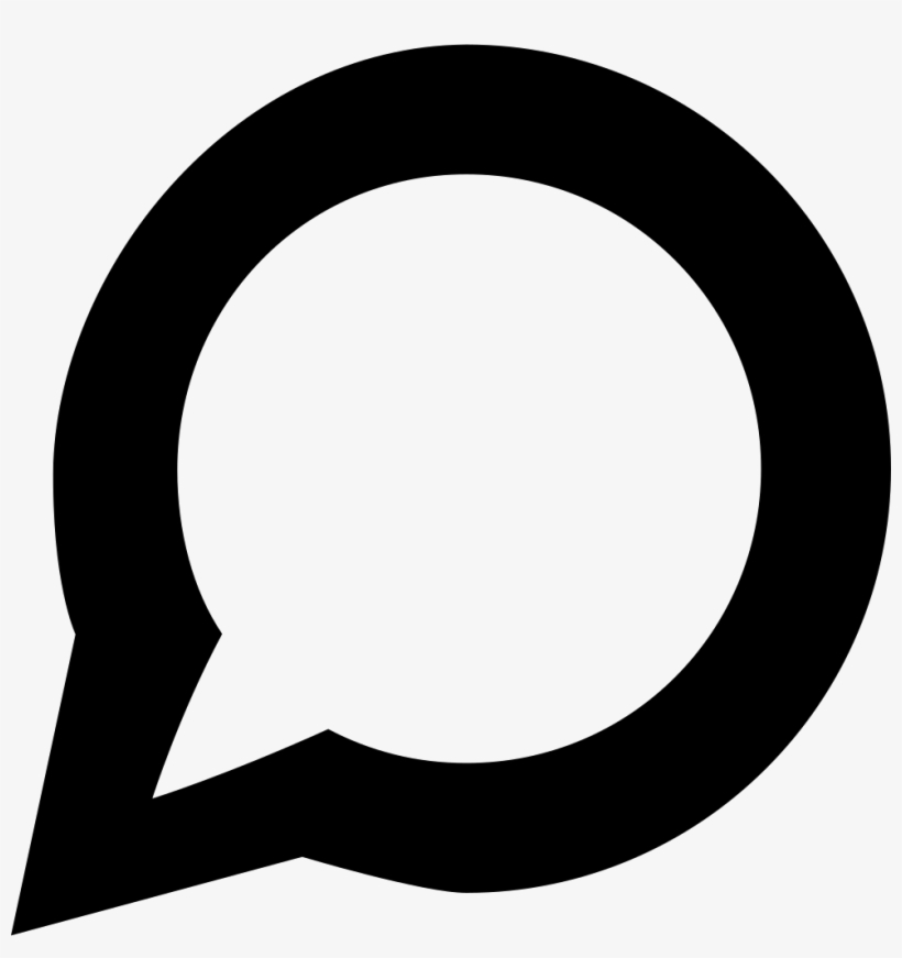 Speech Bubble Chat Comments - Dymek Czatu Bez Tła Transparent PNG ...