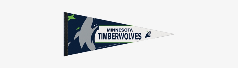 Minnesota Timberwolves Premium Pennant - Missile Transparent PNG ...