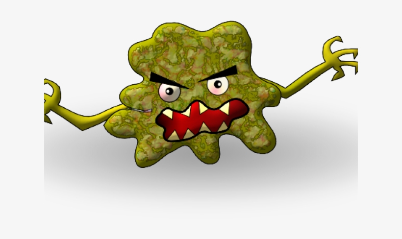 Bacteria Clipart Germ - Cartoon Virus Transparent PNG - 640x480 - Free ...