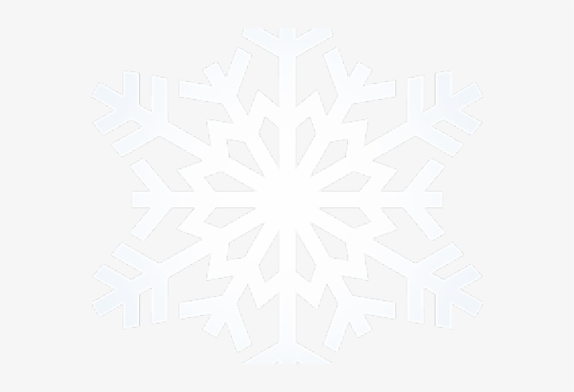 White Snowflake Clear Background