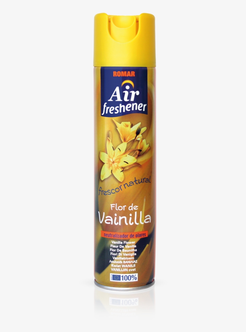 Vanilla Flower Air Freshener Spray - Romar Air Freshener Transparent ...