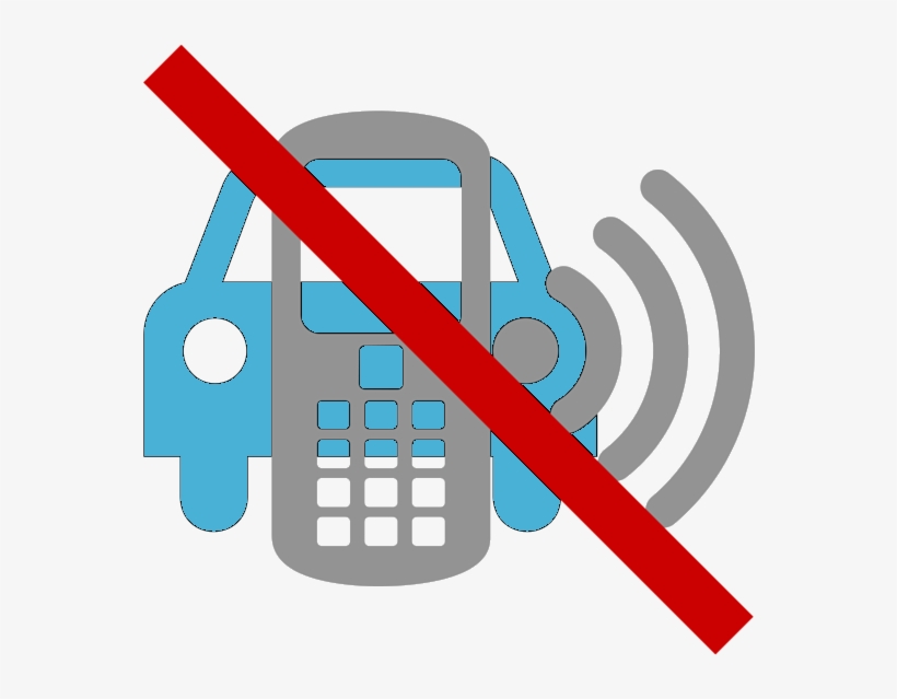 Texting While Driving Clipart