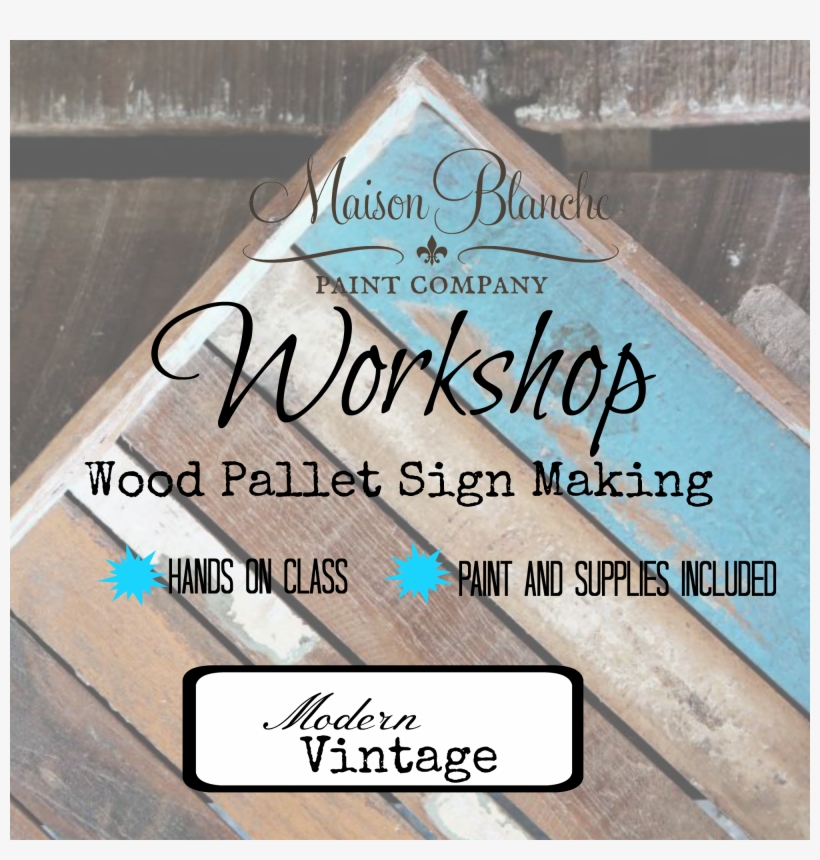 Pallet Sign Workshop - Plank Transparent PNG - 2000x2000 - Free ...