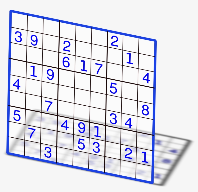 Big Image - Sudoku Clipart Transparent PNG - 2400x2400 - Free Download ...