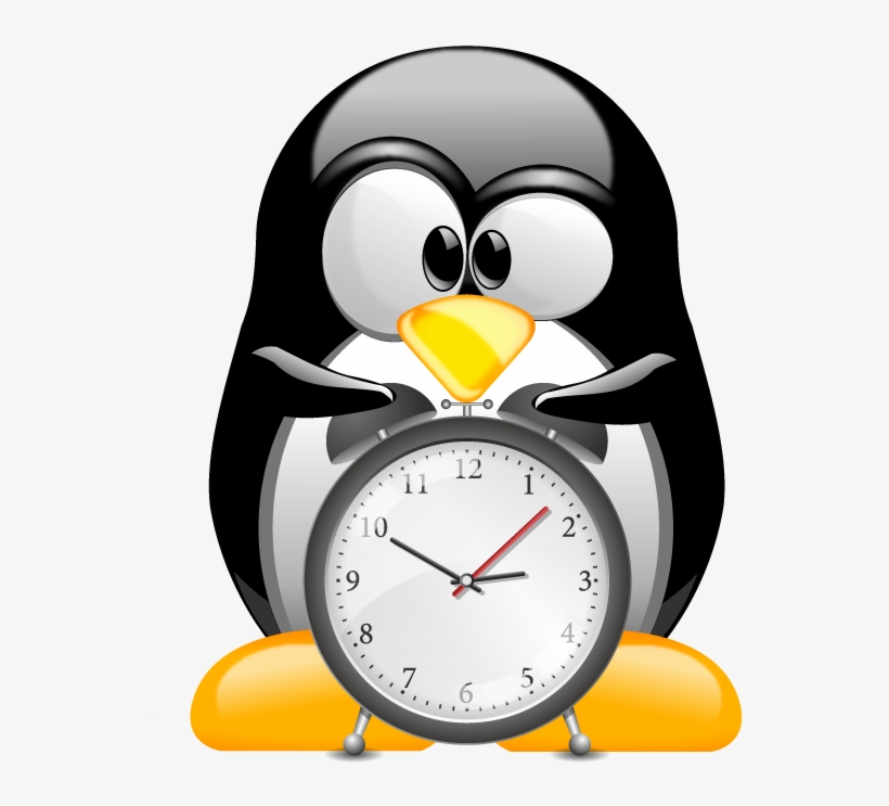 Tux Time Keeper - Linux Penguin Avatar Transparent PNG - 595x842 - Free ...