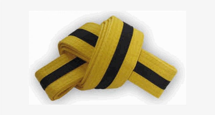 Yellow Belt With Black Stripe Transparent PNG - 600x600 - Free Download ...
