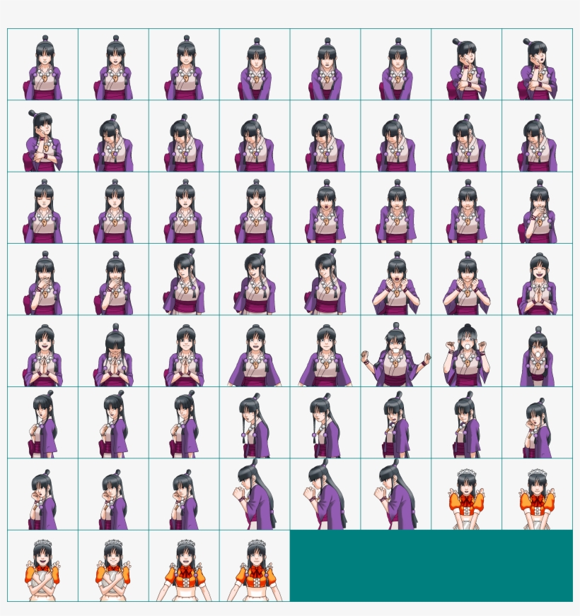Download Click For Full Sized Image Maya Fey - Ace Attorney Maya Fey ...