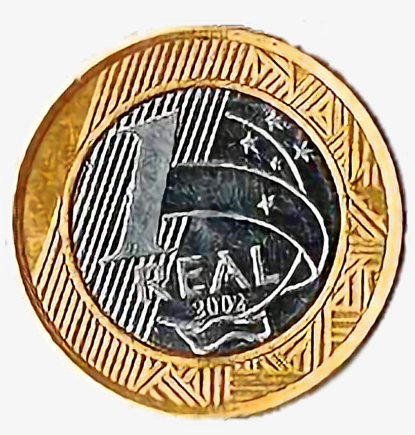 Dinheiro Moeda Real Um Money Reais Moeda De 1 Real Transparent PNG