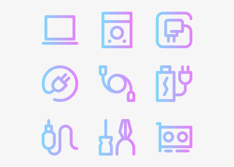 Electronics - Circle Transparent PNG - 600x564 - Free Download on NicePNG