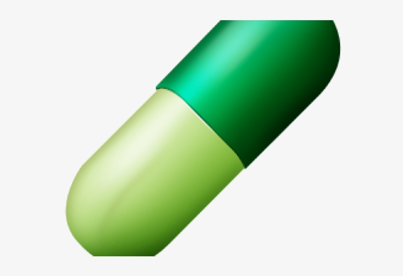 Pills Clipart Green Capsule - Green Capsule Transparent PNG - 640x480 ...