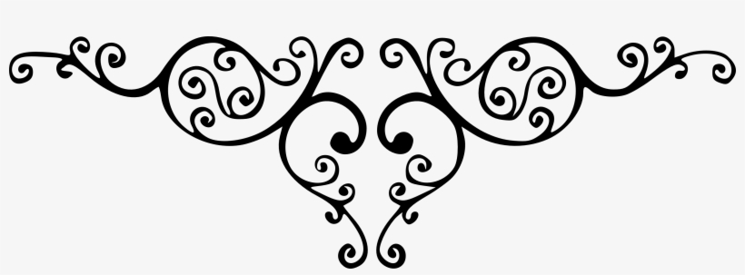Flourishes - Swirl Clipart Transparent Background Transparent PNG ...