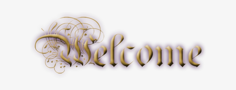 Welcome - Calligraphy Transparent PNG - 750x300 - Free Download on NicePNG