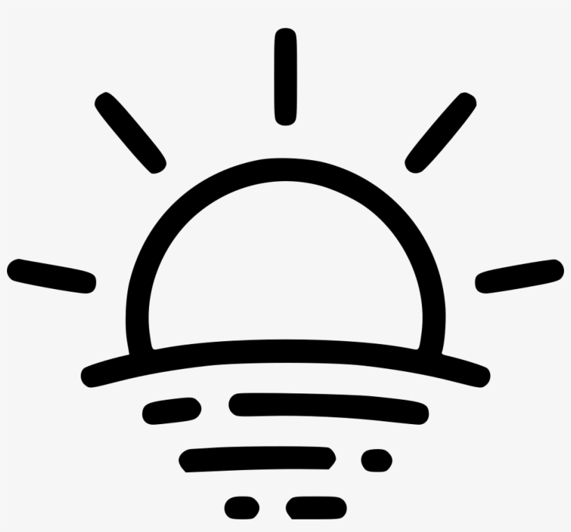 Png File - Sunset Icon Transparent Background Transparent PNG - 980x866 ...