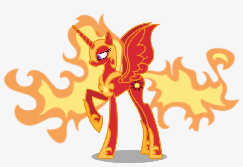 Solar Flare Celestia - My Little Pony Solar Flare Transparent PNG ...