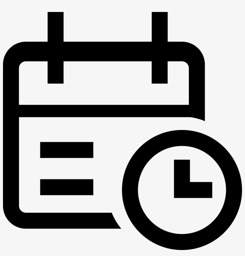 Png File Svg - Calendar Time Icon Png Transparent PNG - 980x976 - Free ...