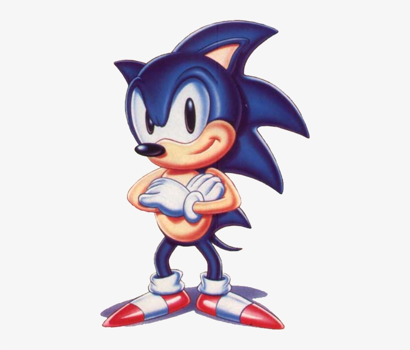 Cd Sonic Us - Sonic The Hedgehog Transparent PNG - 420x621 - Free ...