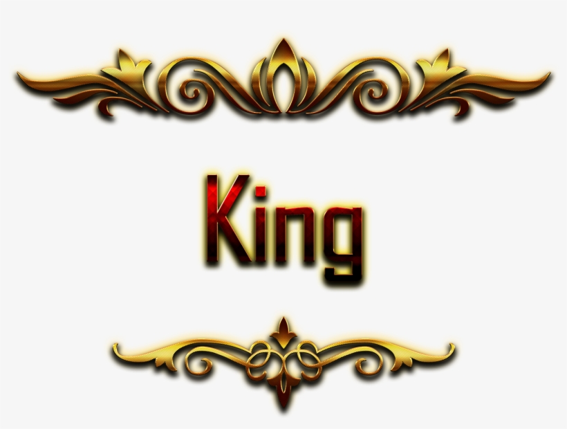 Download King Decorative Name Png - King Name - HD Transparent PNG ...