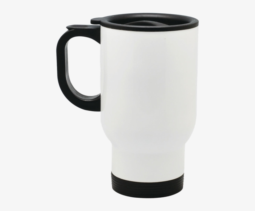 Download Travel Mug Png - White Sublimation Travel Mug - HD Transparent ...
