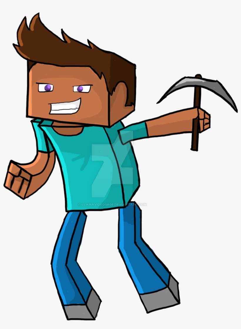 Minecraft By Llamavideos On - Steven Png Minecraft Transparent PNG ...
