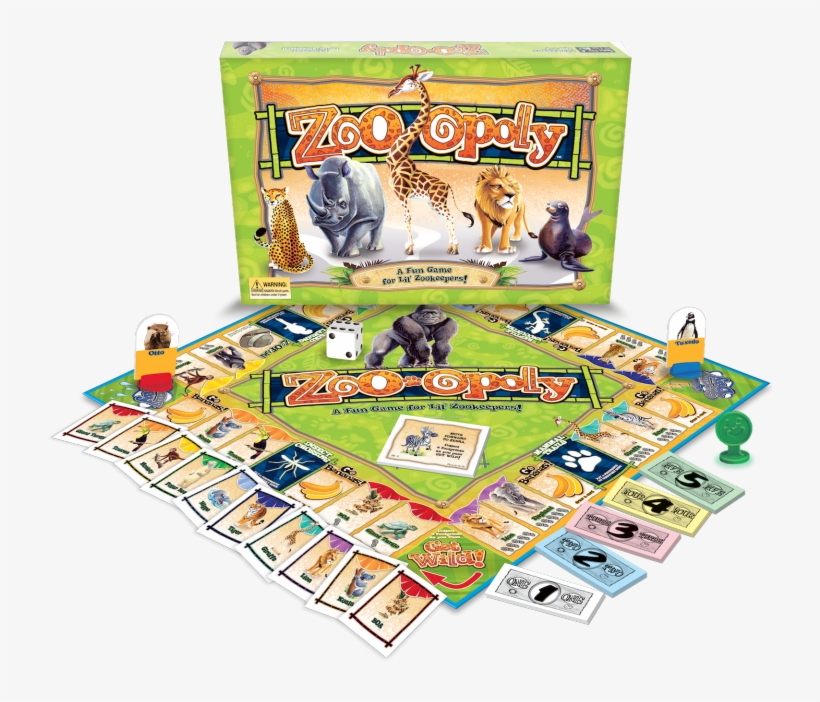 Zoo Opoly Board Game Transparent PNG - 768x637 - Free Download on NicePNG