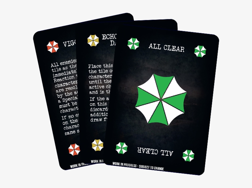 Cardfan - Resident Evil 2 Board Game Cards Transparent PNG - 800x600 ...