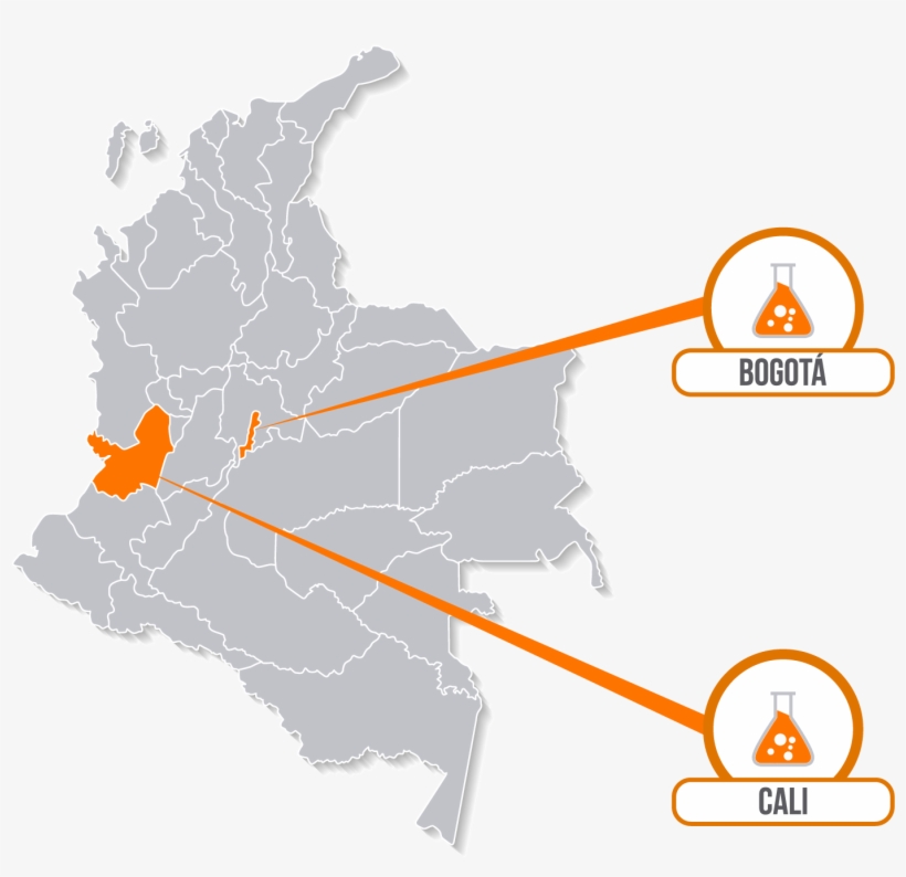 Mapa - Colombian Map Red Transparent PNG - 1522x1438 - Free Download on ...