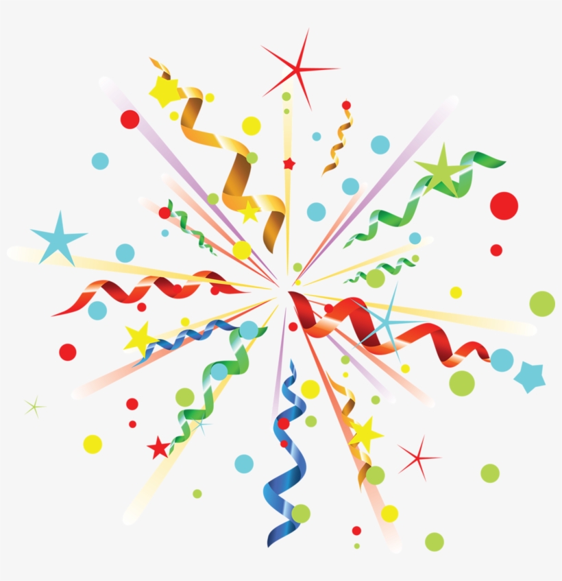 Confetti Carnaval Png - Happy Birthday Cheers Transparent PNG - 800x767 ...