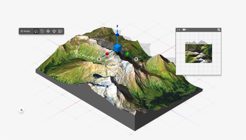 The 3d Map Will Be Positioned In Orthographic Camera - House ...