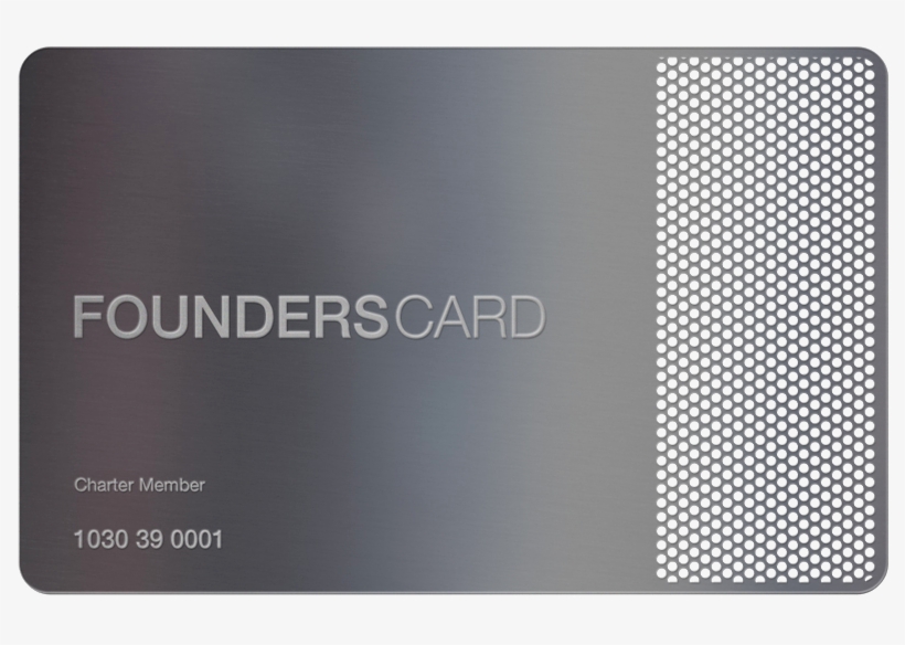 File - Founderscard - Founders Club Card Transparent PNG - 792x504 ...