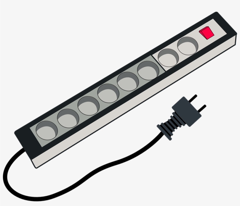 Extension Cord Cable Electronics - Extension Cord Clipart Transparent ...