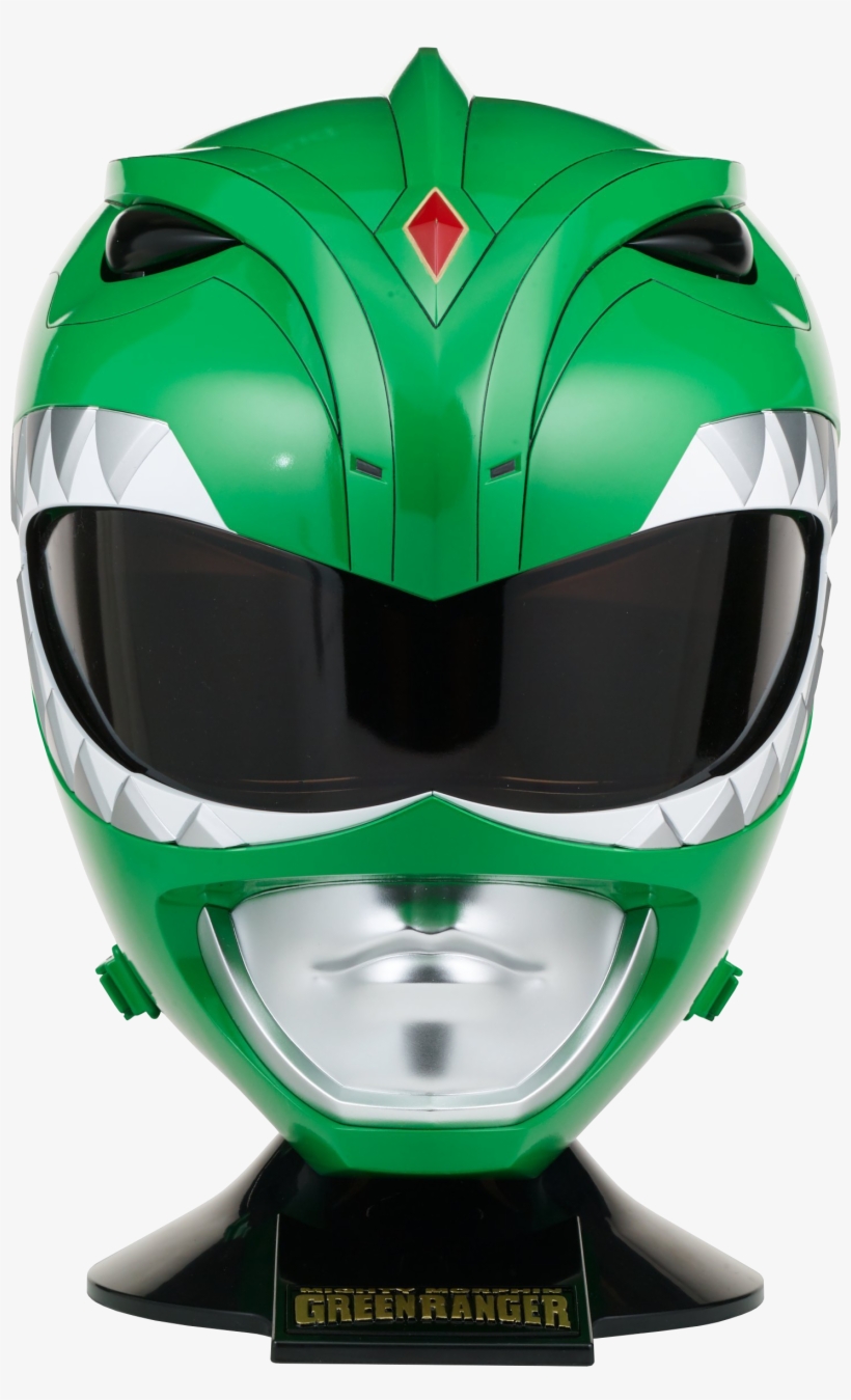 Power - Legacy Green Ranger Helmet Transparent PNG - 1456x2325 - Free ...