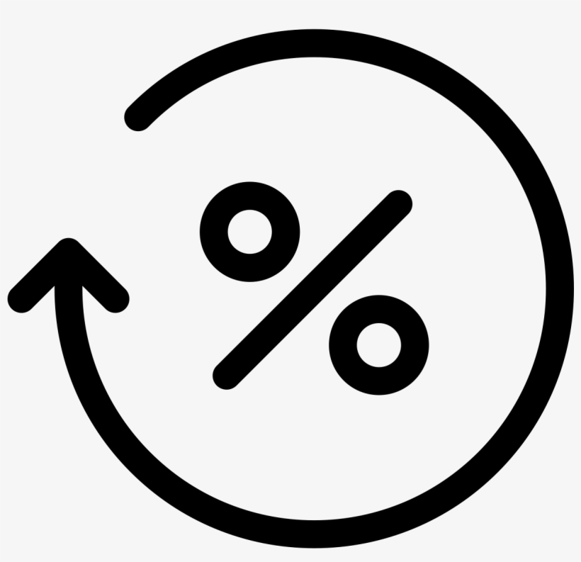Percentage - Icon Transparent PNG - 1200x1200 - Free Download on NicePNG