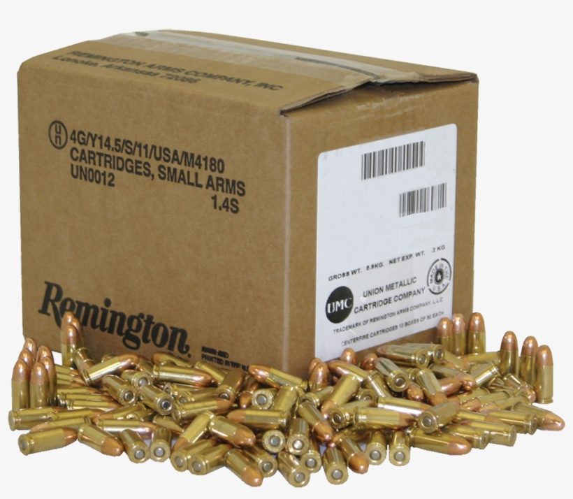Remington 9mm Training Ammo Transparent PNG - 1000x1194 - Free Download ...