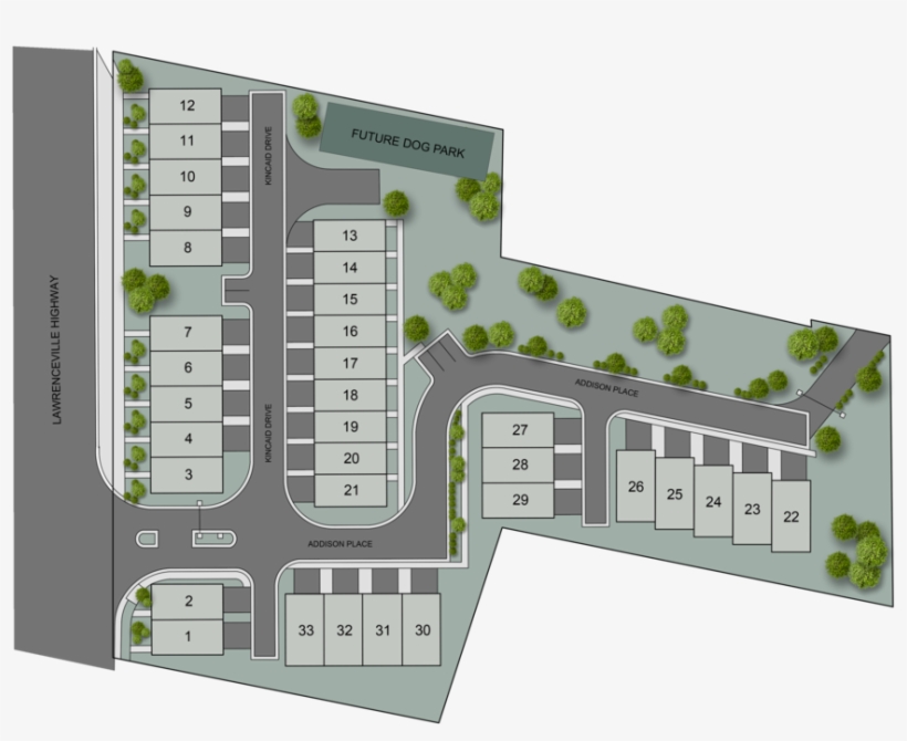 Lindmore Row Site Plan - Floor Plan Transparent PNG - 1000x707 - Free ...