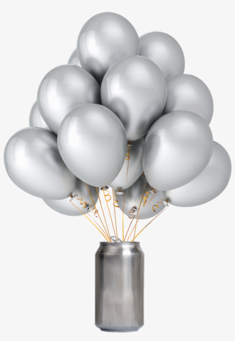 Report Abuse - Metallic Silver Balloons Png Transparent PNG - 1024x1341 ...