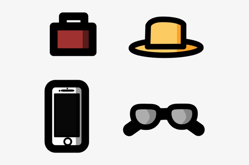 Travel Essentials Icons - Smartphone Transparent PNG - 800x600 - Free ...
