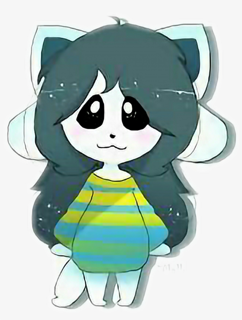 Temmie Sticker - Temmie Kawaii Transparent PNG - 1024x1304 - Free ...