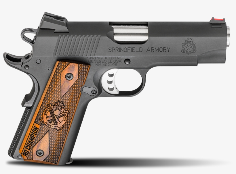 Drawn Pistol Long Barrel Revolver - Springfield Range Officer 9mm ...