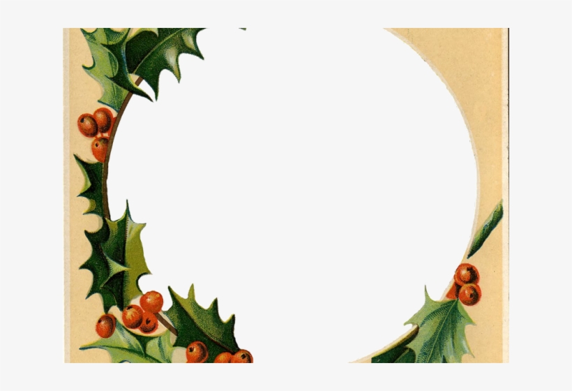 Holly Berry Borders Clipart