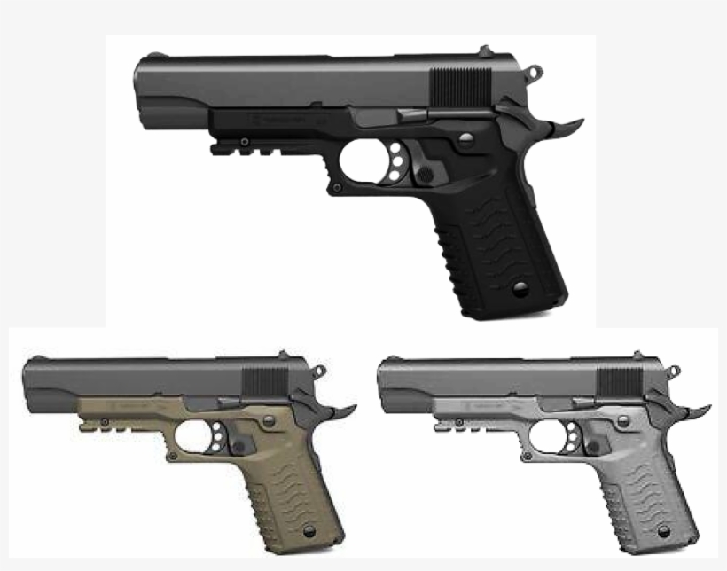 Recover Tactical 1911 & Clone Recover Cc3 Grip Transparent PNG ...